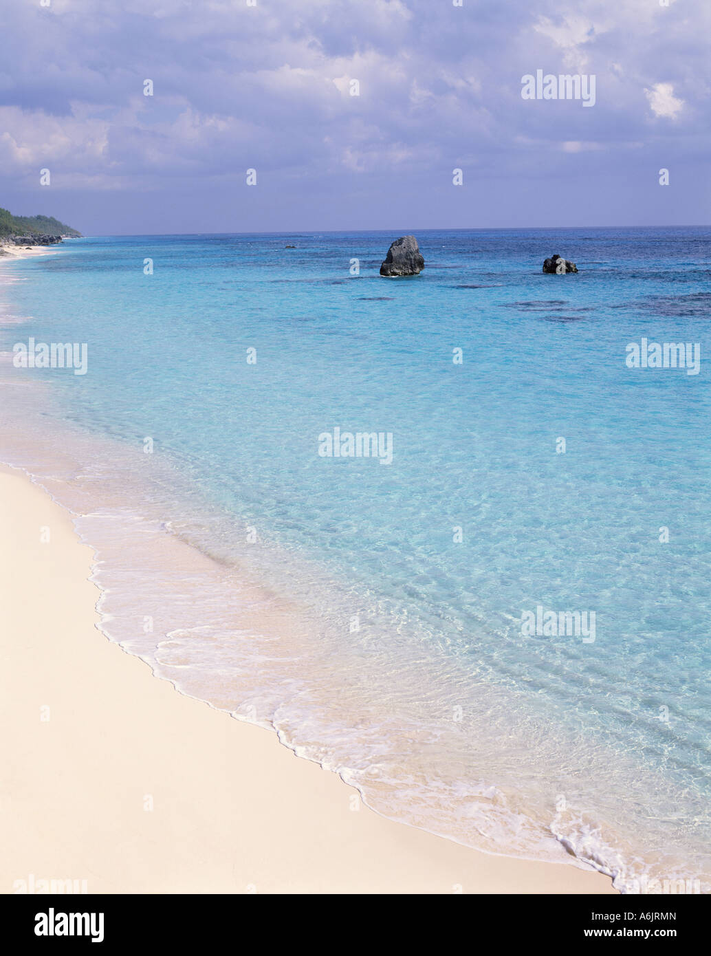 Warwick Long Bay, Warwick, Bermuda Stock Photo - Alamy