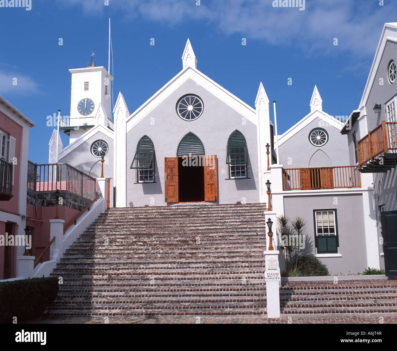 St.Peter's Church (1620), St.George's Town, St.George's Parish, Bermuda ...