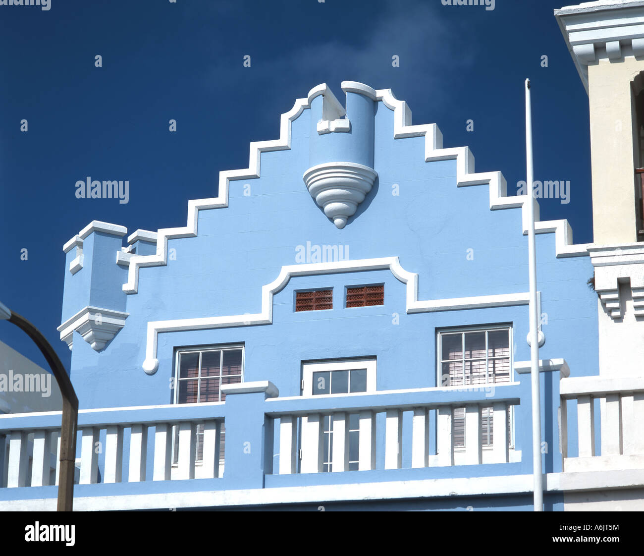 Bermudan Architecture, Pembroke Parish, Bermuda Stock Photo - Alamy