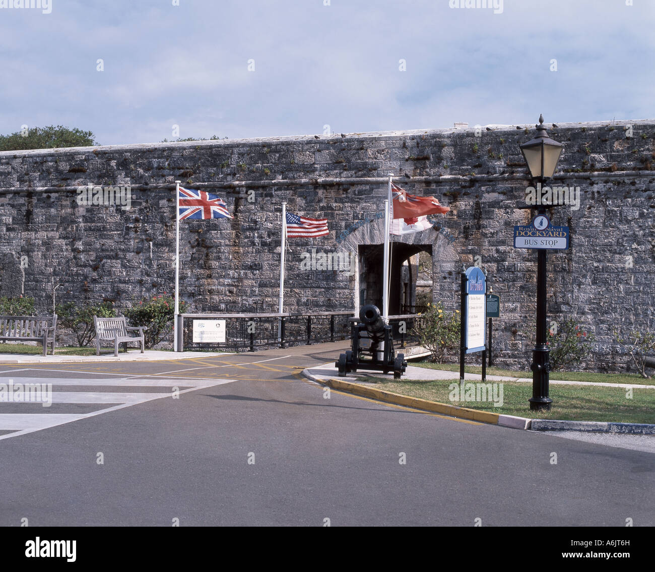Drawbridge Entrance, Royal Naval Dockyard, Bermuda Maritime Museum ...
