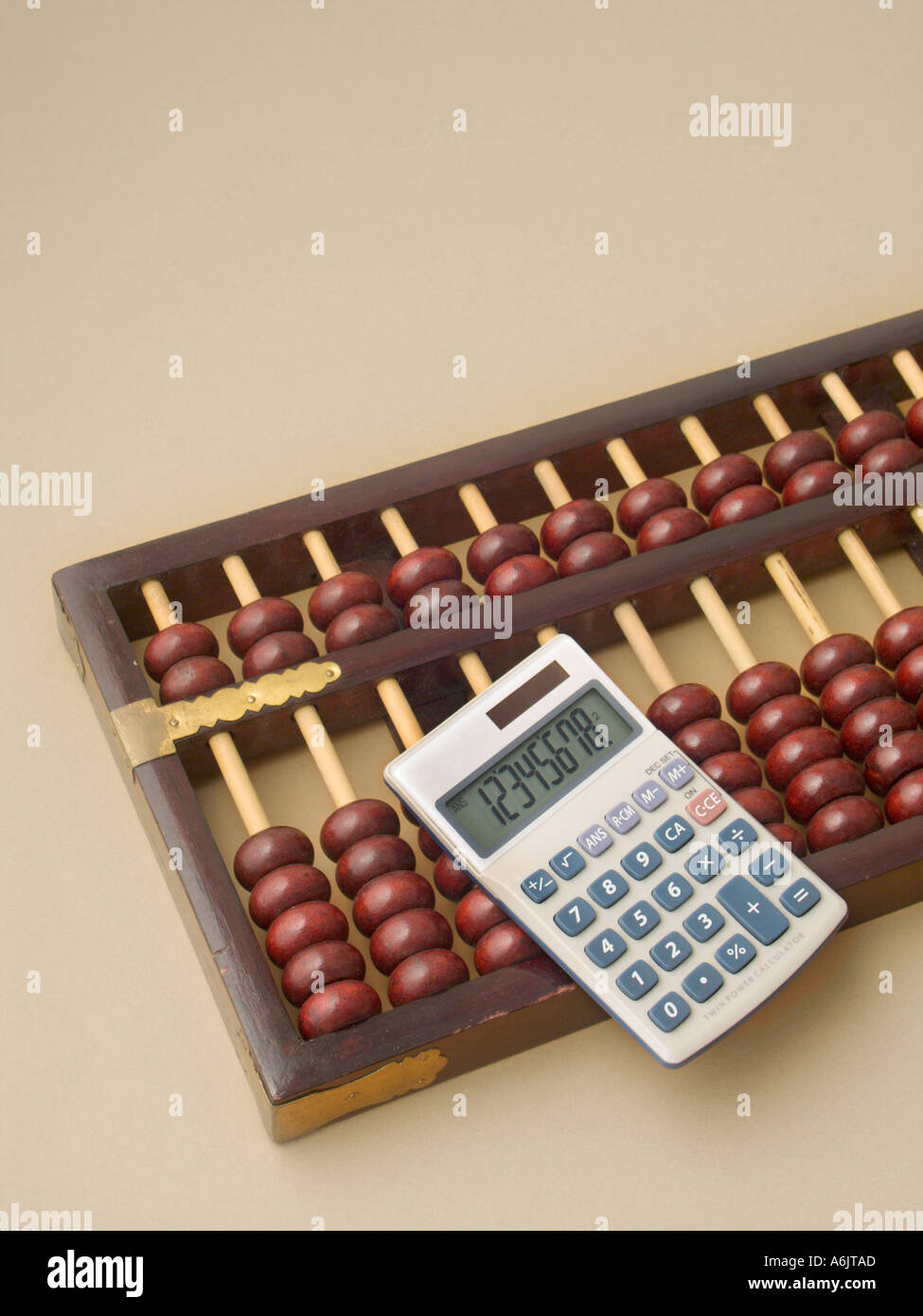 Abacus calculator hi-res stock photography and images - Alamy