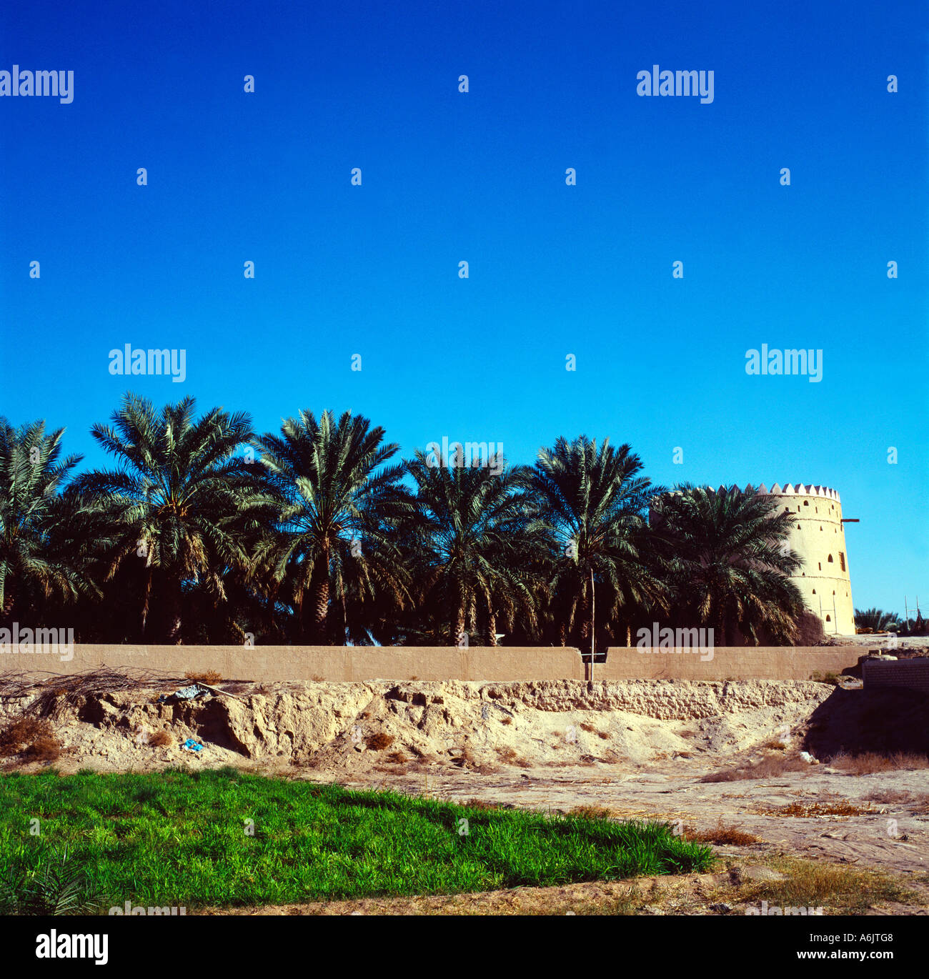Abu Dhabi UAE Al Ain Hili Oasis Stock Photo - Alamy