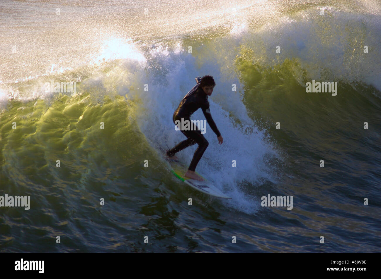 surfer California Stock Photo - Alamy