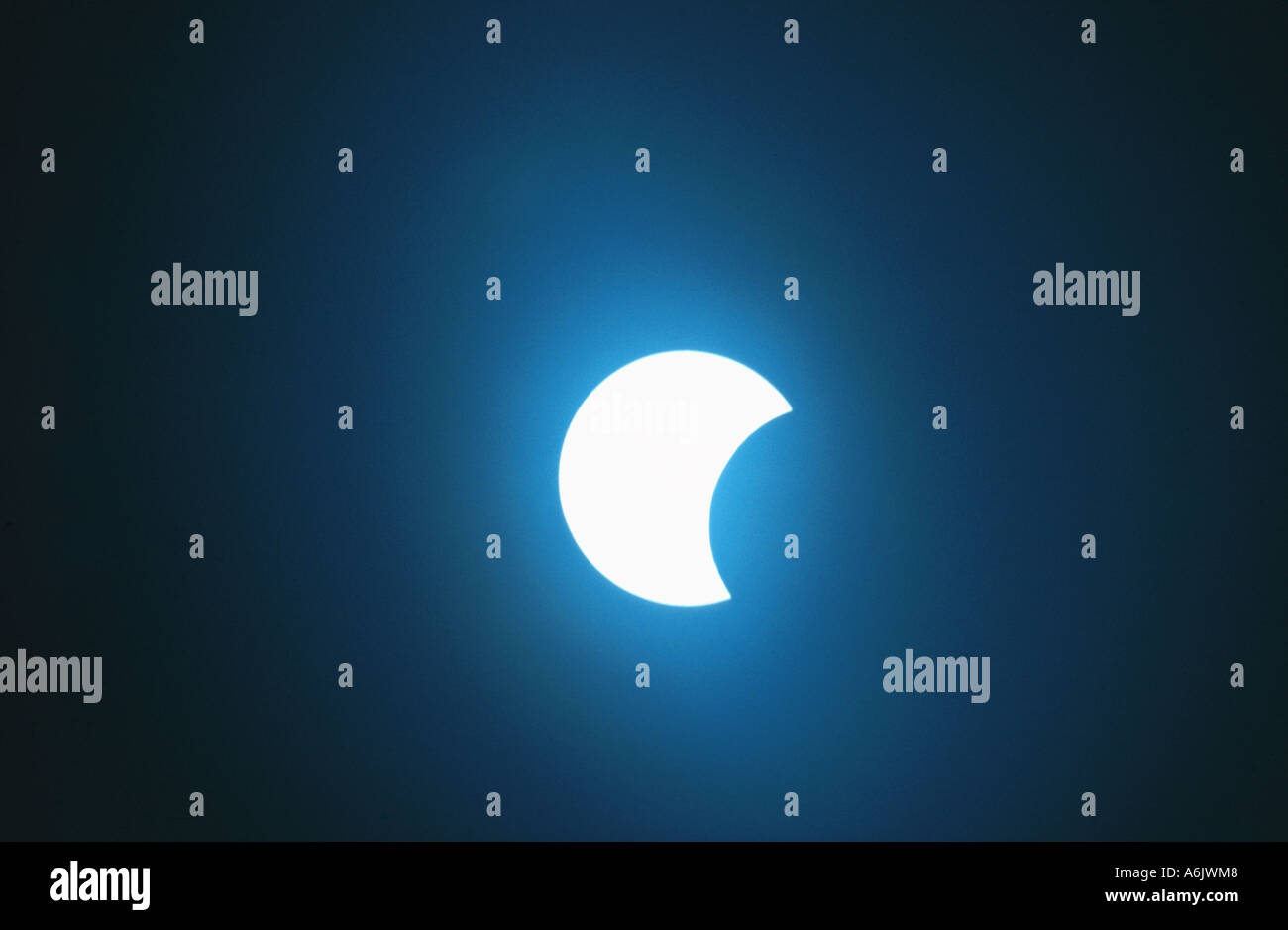 partial solar eclipse, Germany, Baden-Wuerttemberg Stock Photo - Alamy