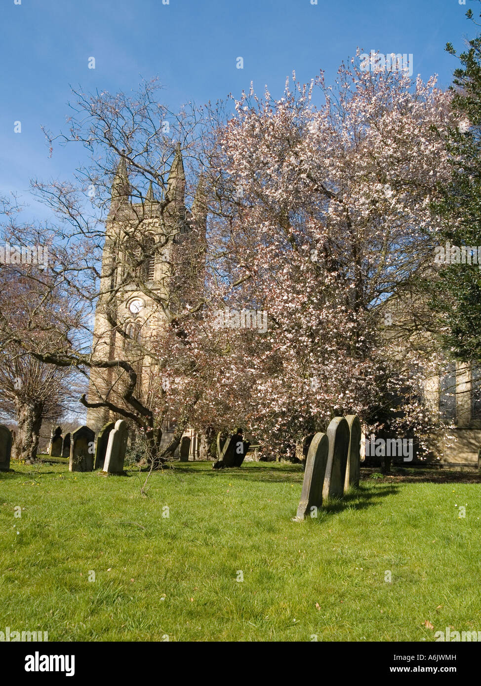 All Saints church Helmsley, North Yorkshire England in spring Stock ...