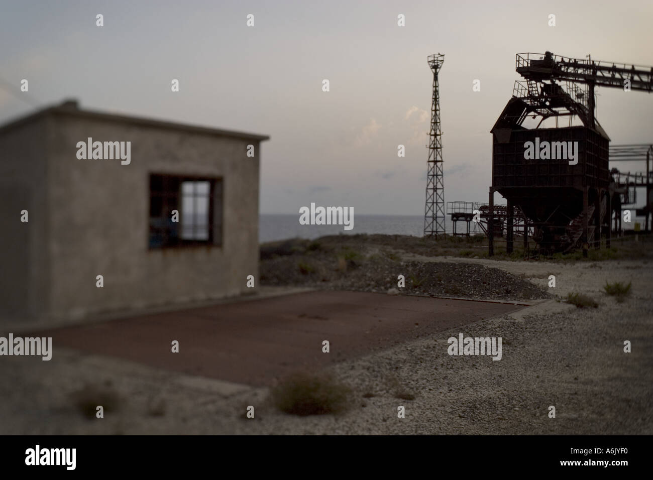 Old abandoned iron mine Elba island Tuscany Italy Stock Photo - Alamy