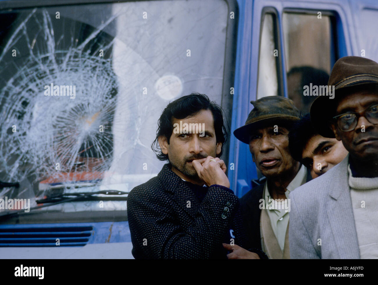 Handsworth Riots, Birmingham, England. 1985 The second Handsworth riots ...