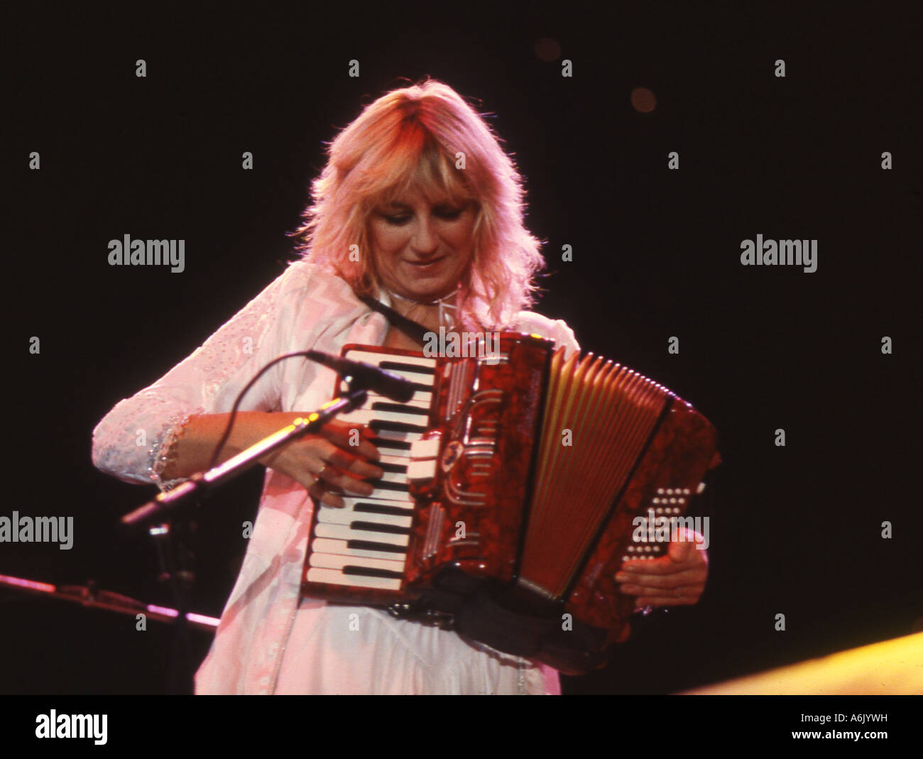 FLEETWOOD MAC Christine McVie Stock Photo - Alamy