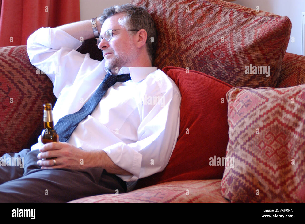 Knackered man hi-res stock photography and images - Alamy