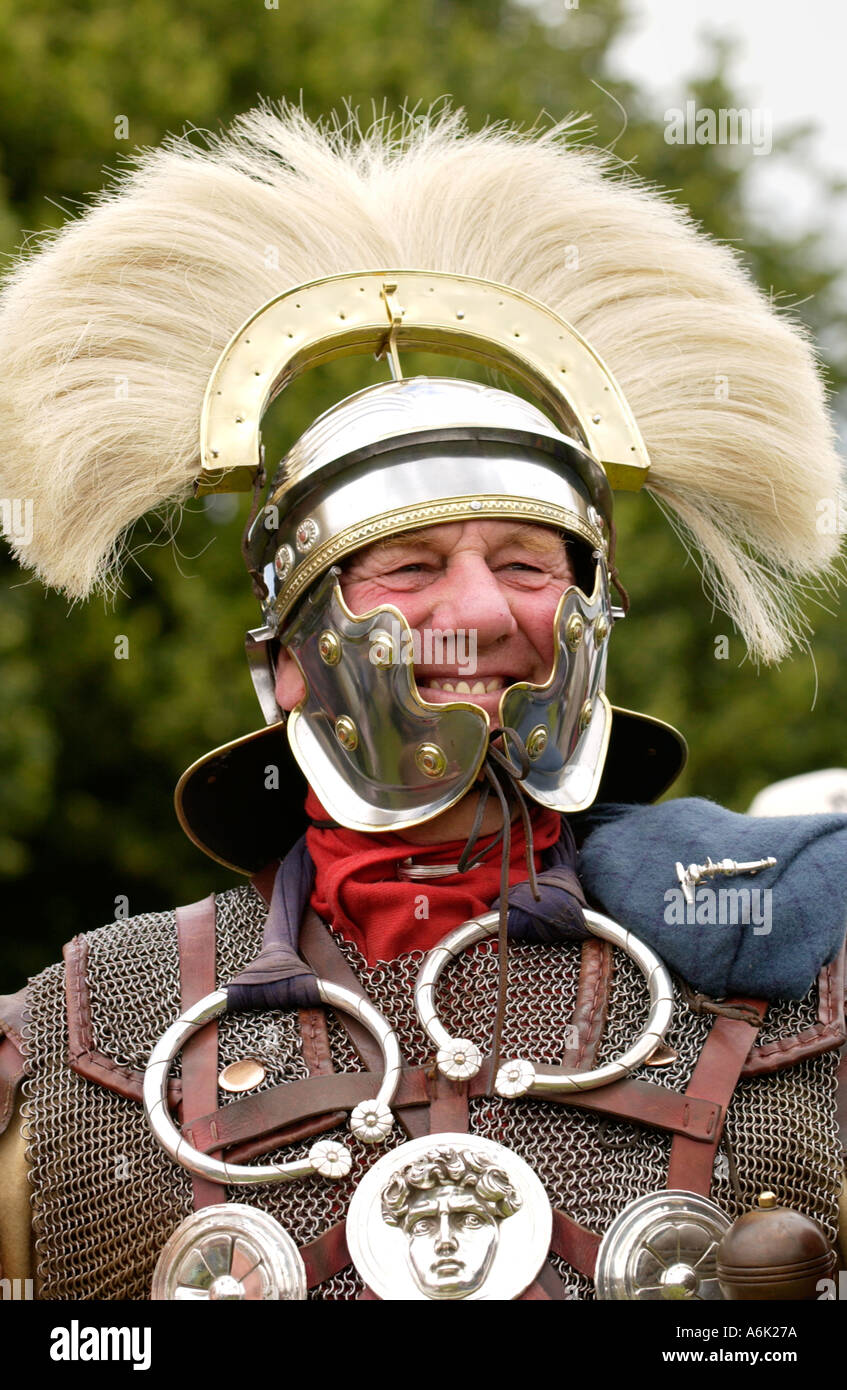 Roman centurion helmet reconstruction hi-res stock photography and ...