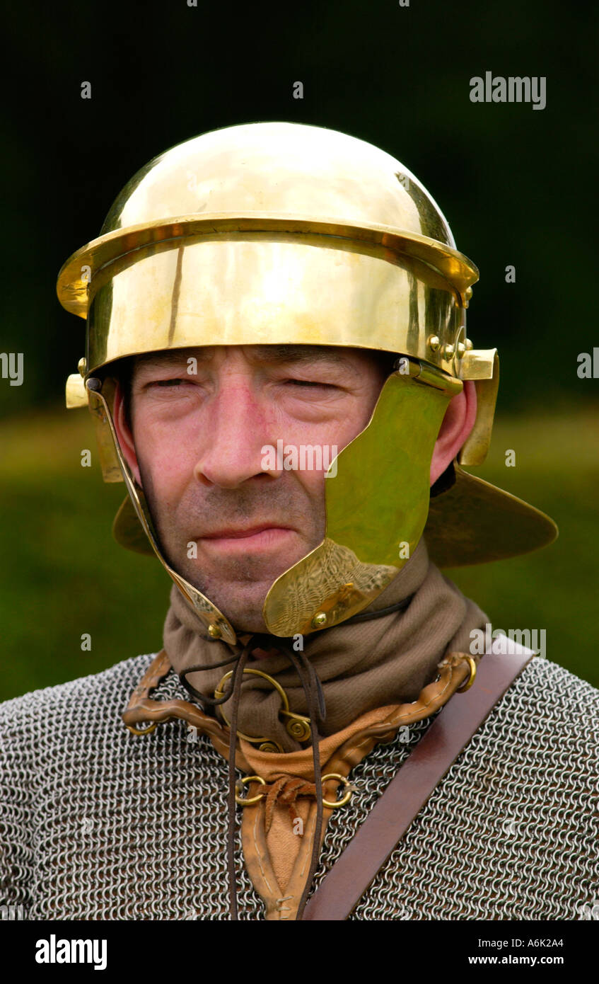 Roman guard re enactment romans hi-res stock photography and images - Alamy