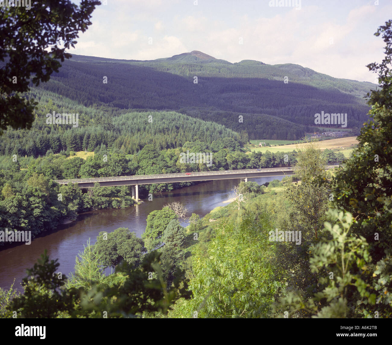 The Jubilee Bridge over the River Tay Perthshire, Scotland. GPLM 2418 ...