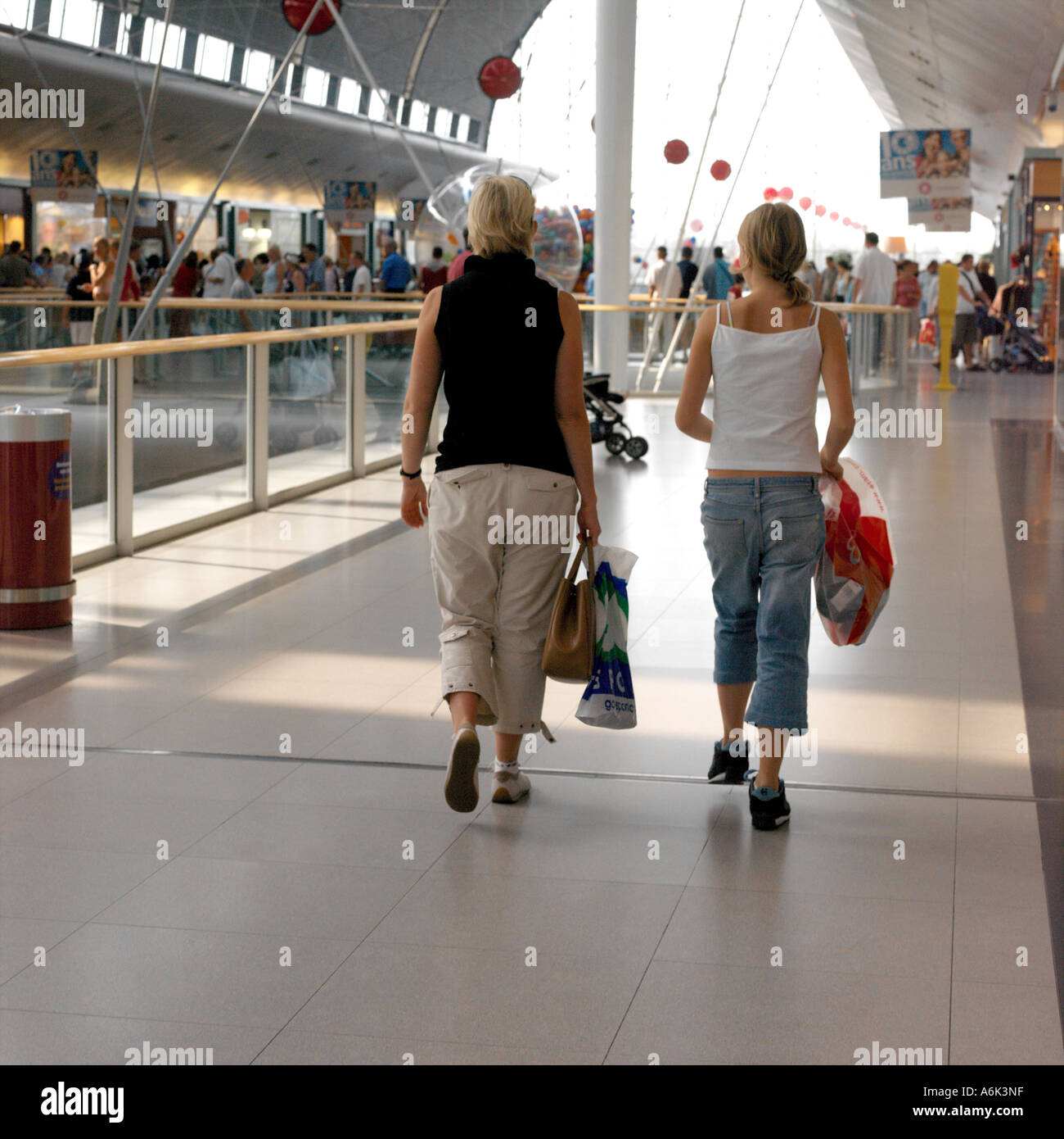 Calais France Cite Europe Coquelles Teenagers Shopping in Shopping ...