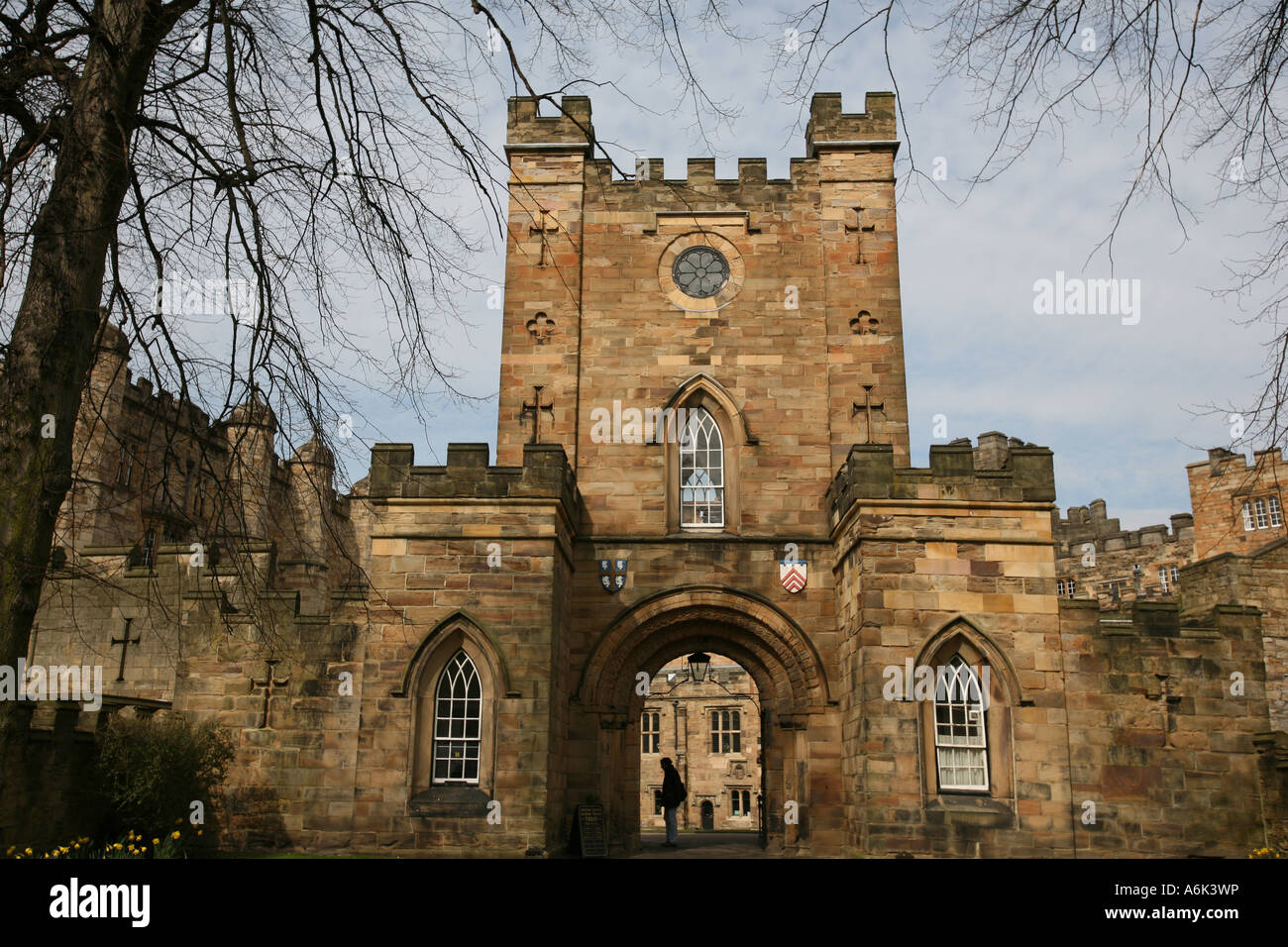 Durham Castle and Durham College, Durham Stock Photo - Alamy
