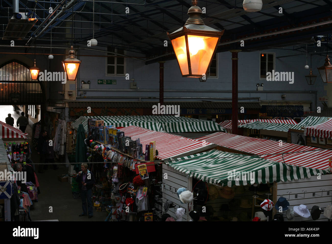 Victorian Market, Durham, North East England Stock Photo - Alamy