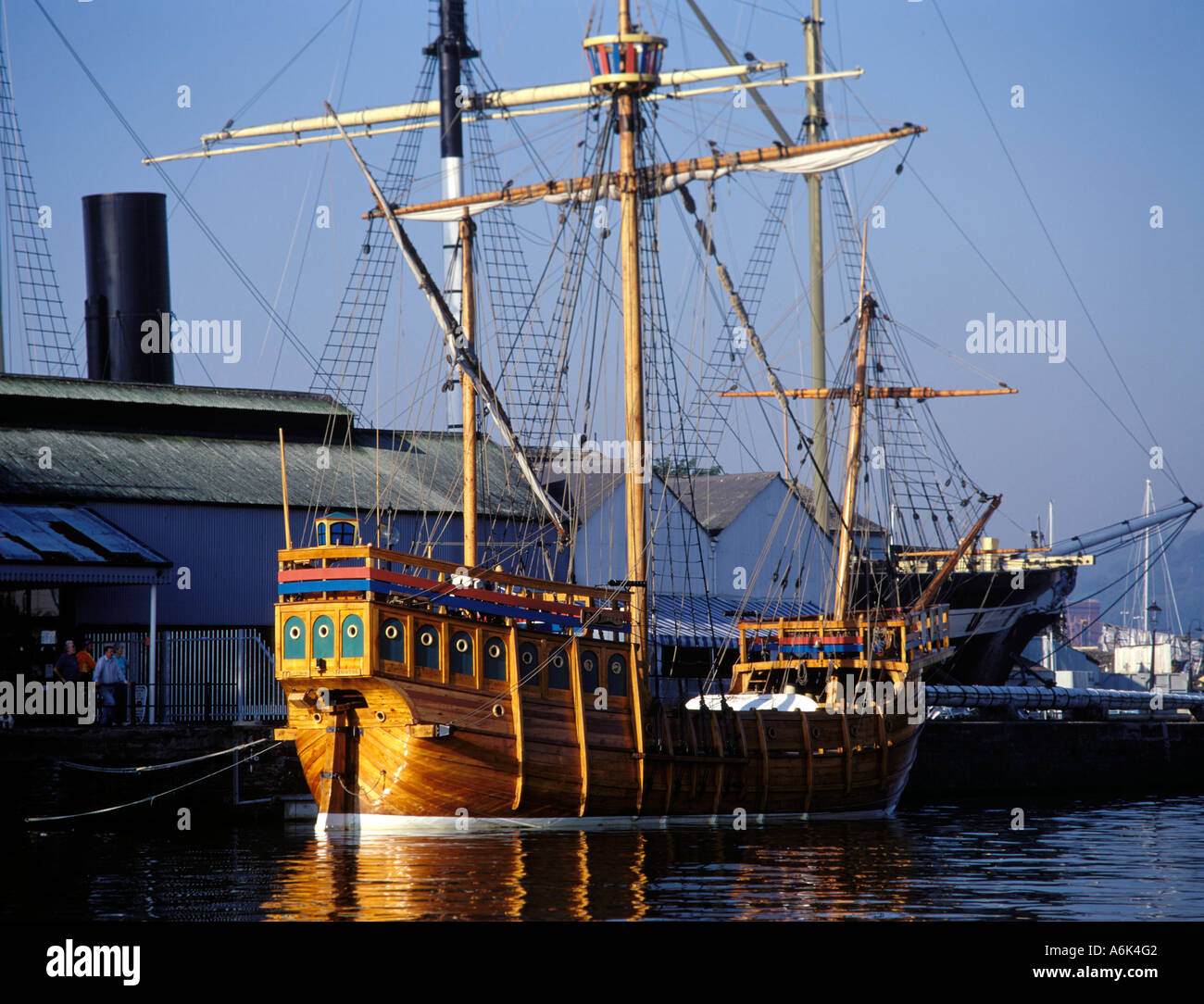 Replica of John Cabots ship the Mathew in which he sailed to ...