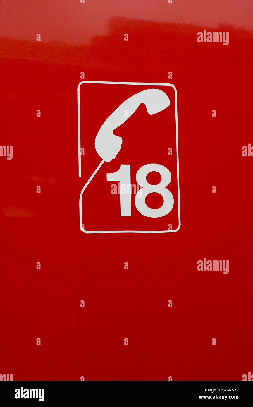 Emergency telephone france hi-res stock photography and images - Alamy