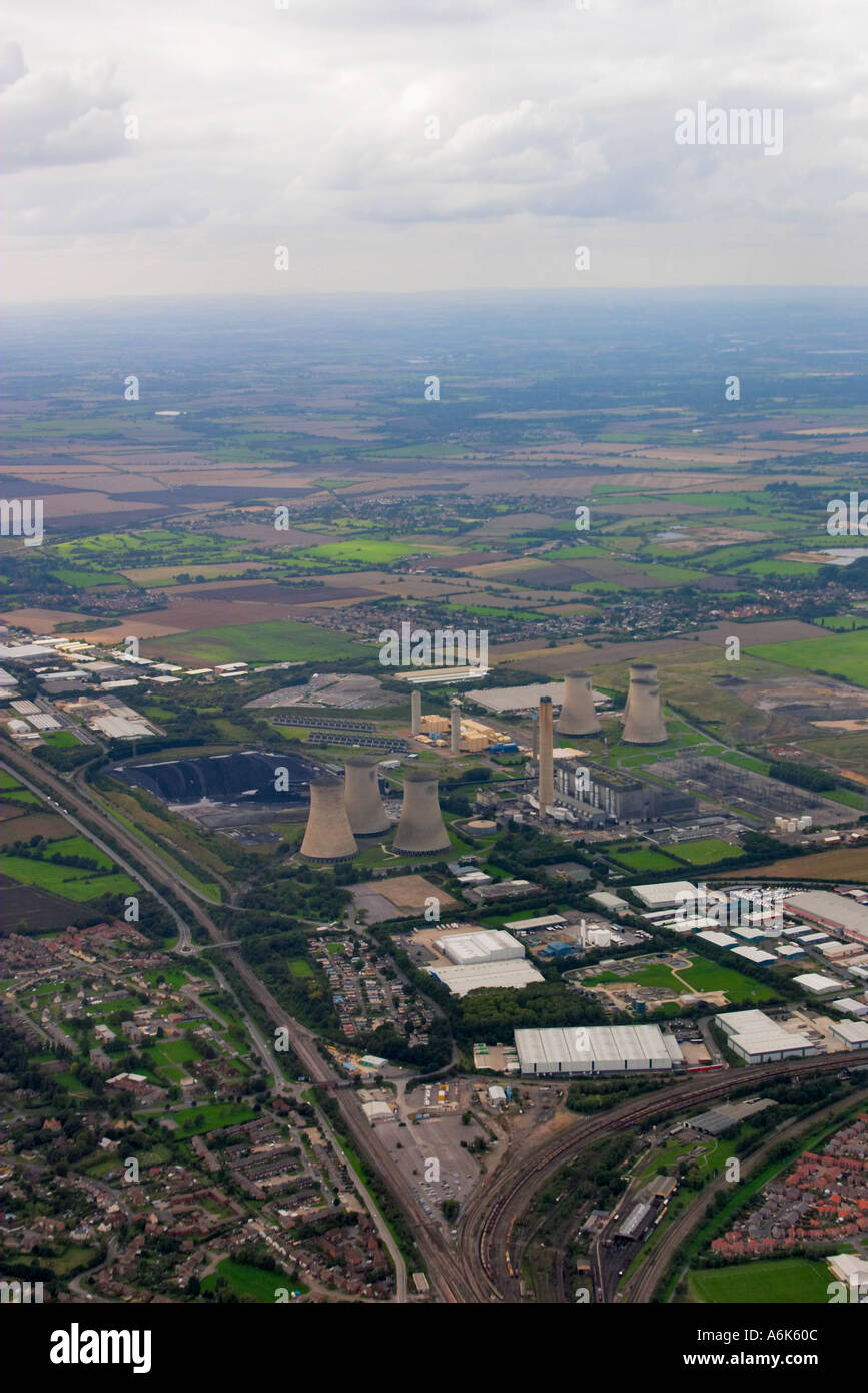 Aerial photo of Didcot power station Stock Photo - Alamy
