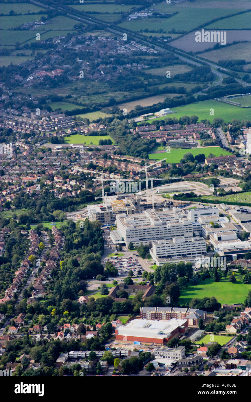 Aerial photo of John Radcliffe Hospital Oxford Stock Photo - Alamy