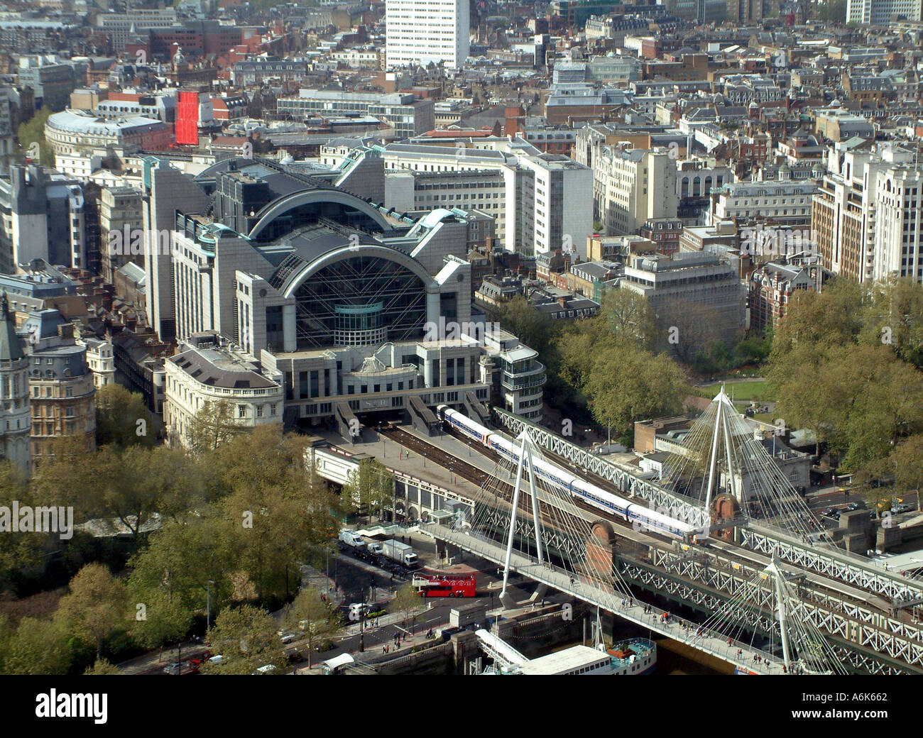 Charing Cross Station London England UK Stock Photo - Alamy