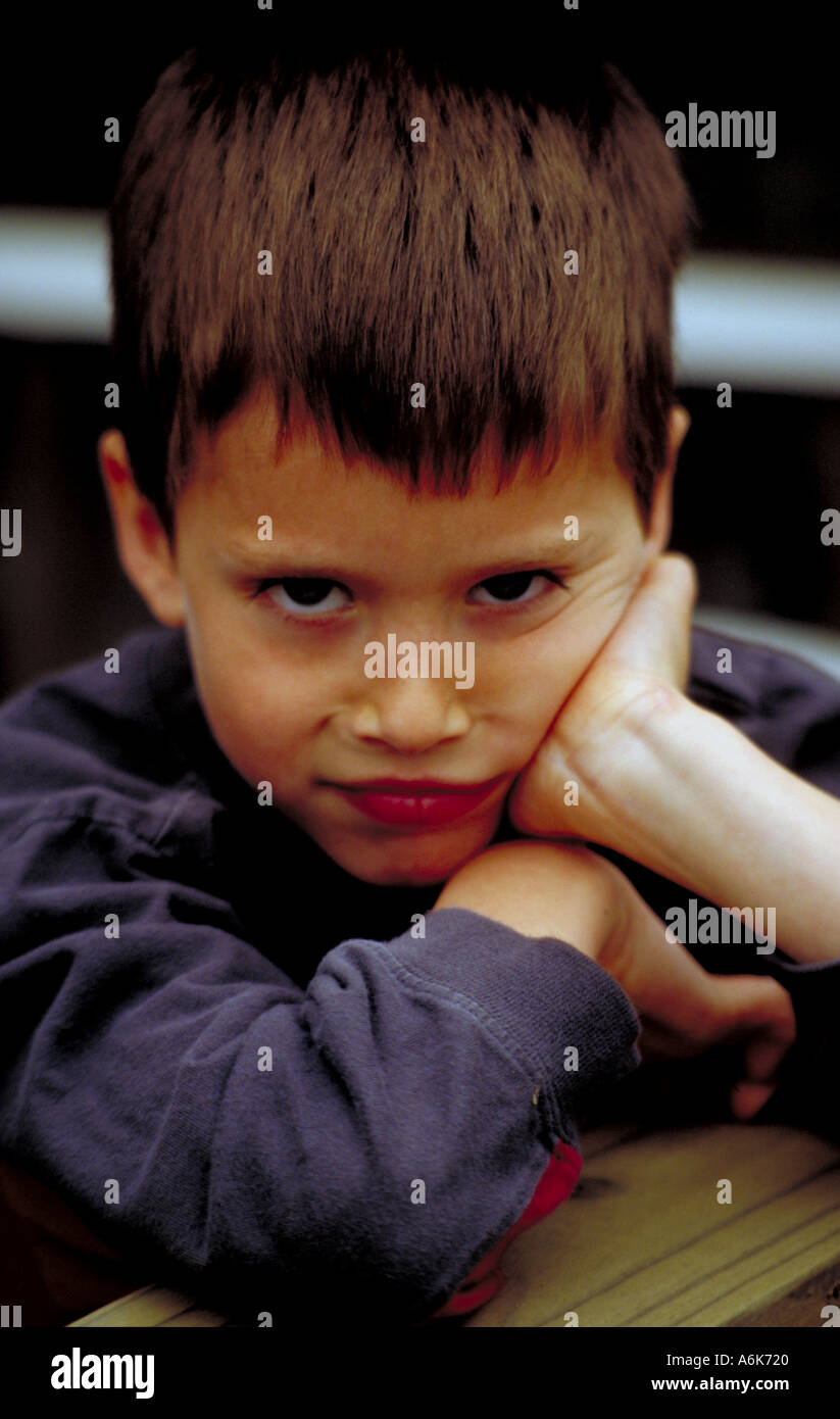 Boy pout hi-res stock photography and images - Alamy