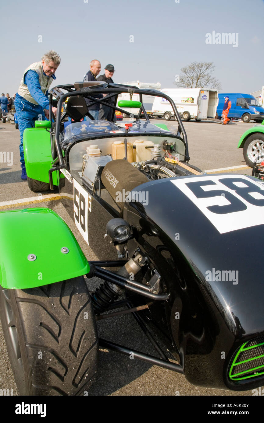 Oulton park caterham hi-res stock photography and images - Alamy
