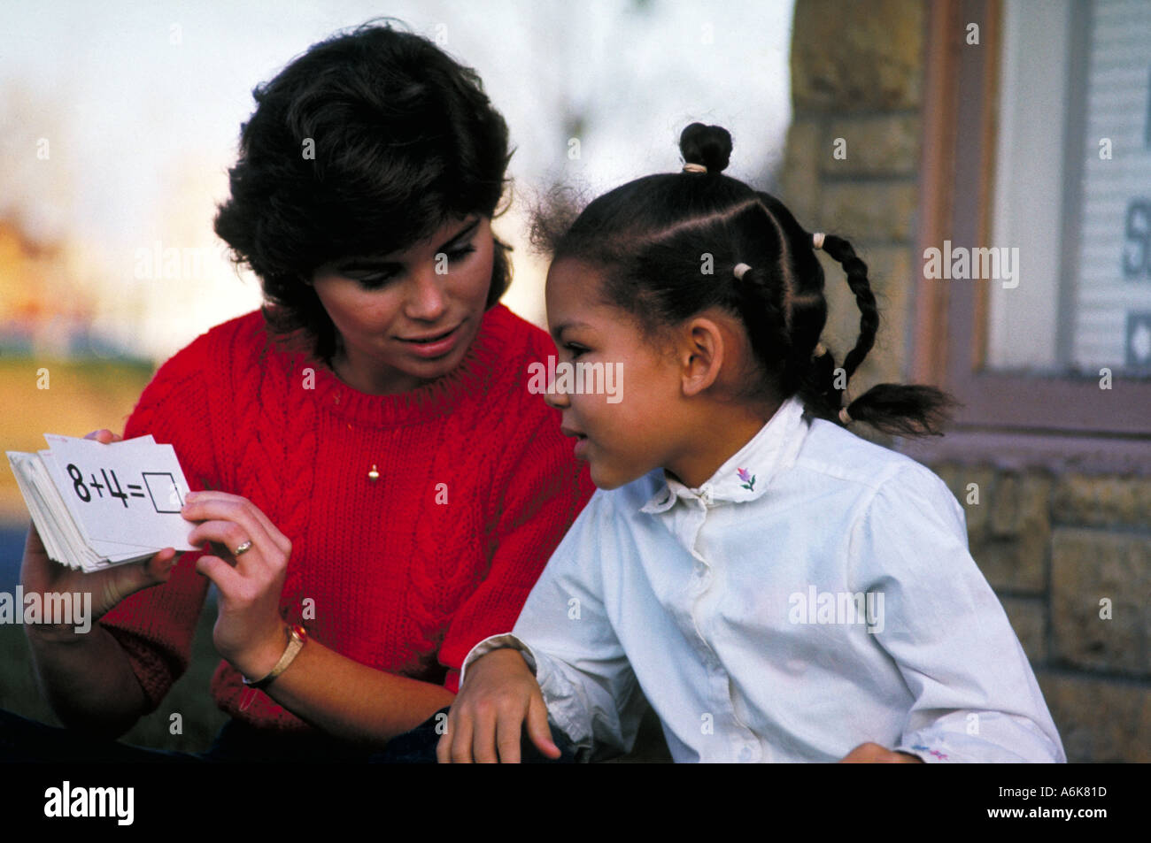 Math flashcards hi-res stock photography and images - Alamy