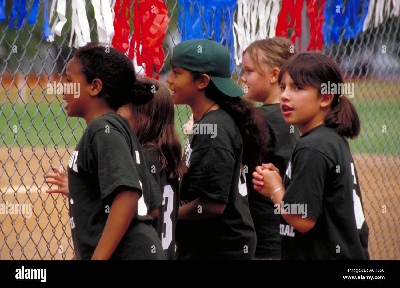 Softball team win hi-res stock photography and images - Alamy