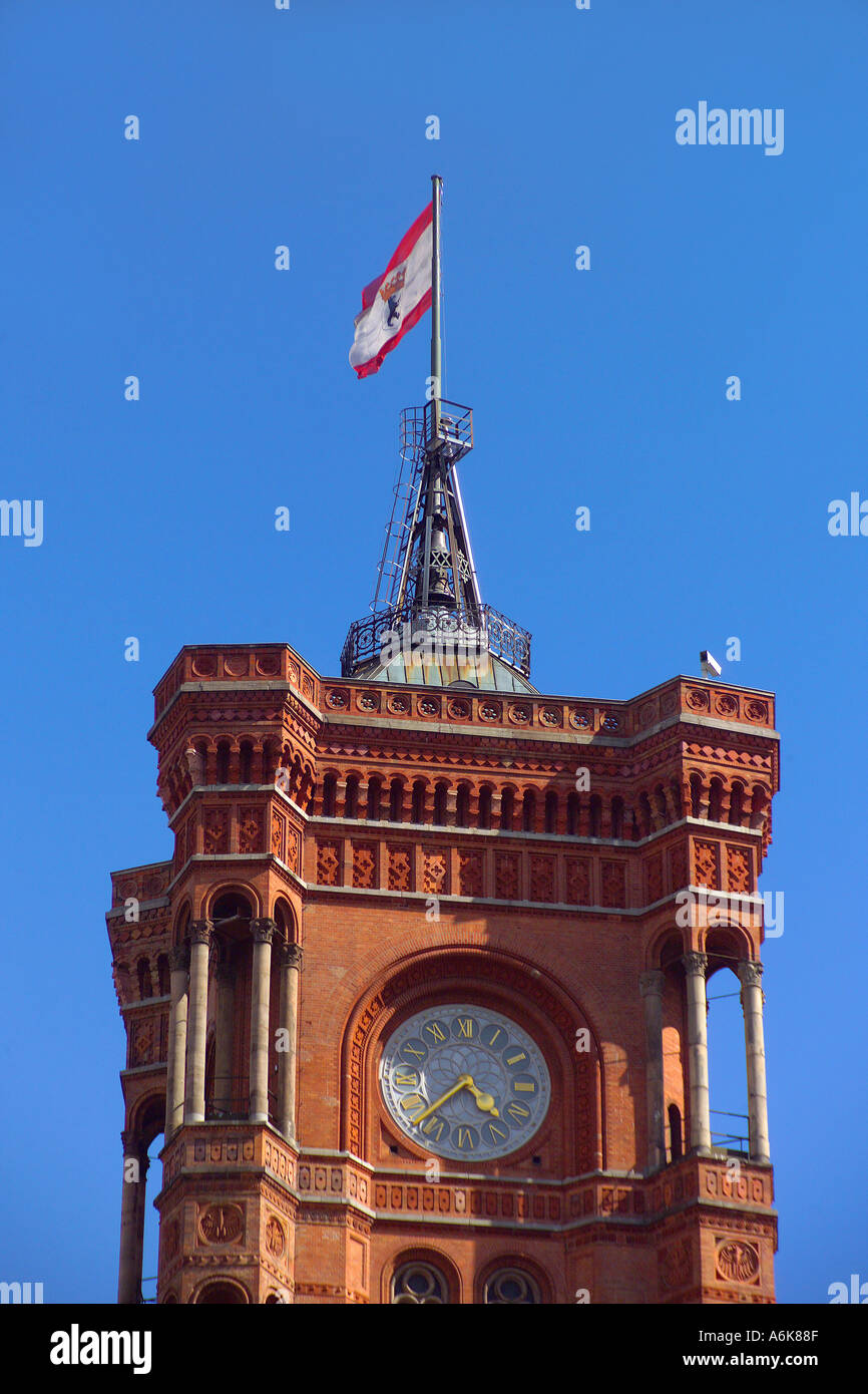 Berlin the red house residence of the burgomaster of berlin Stock Photo ...