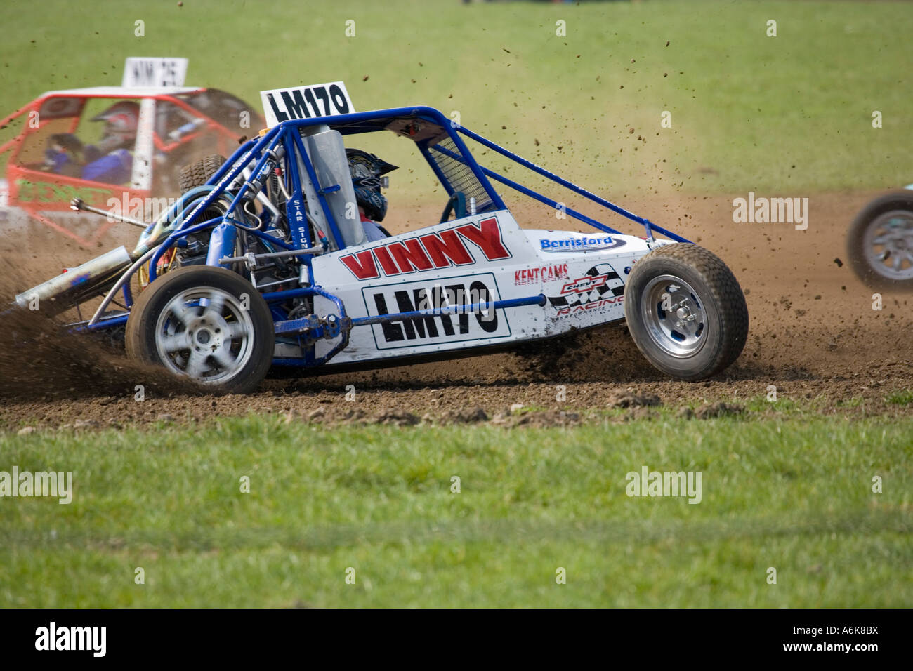 Autograss racing from the north Wales Autograss club, Broughton near ...