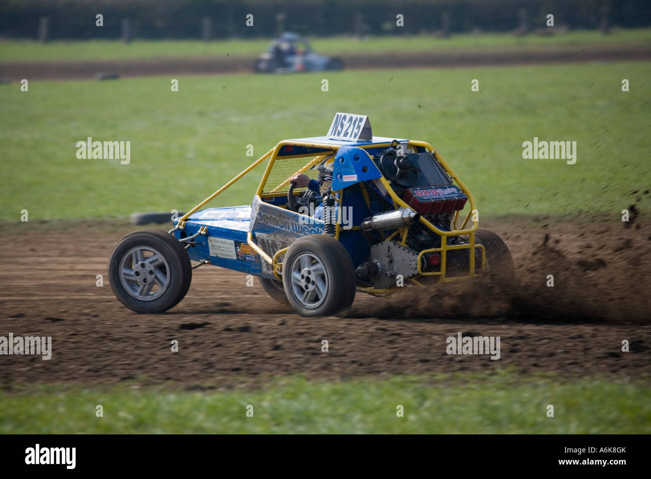 Autograss racing from the north Wales Autograss club, Broughton near ...
