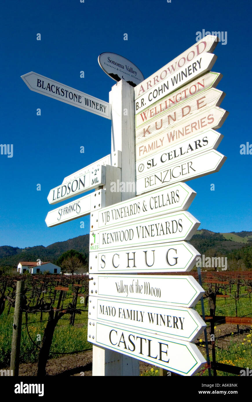 Signs valley hi-res stock photography and images - Alamy