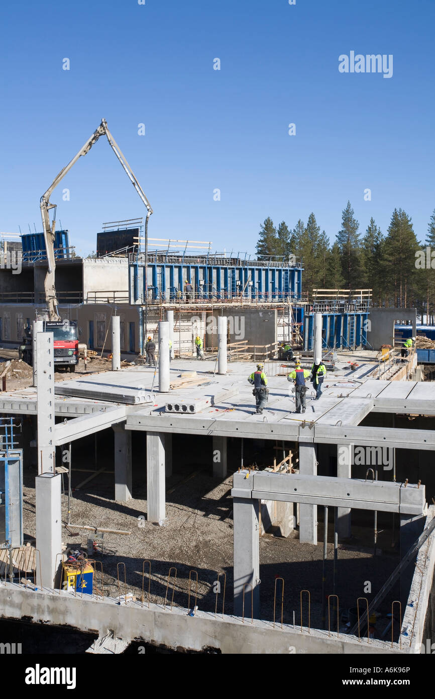 construction site Sotkamo Finland Stock Photo - Alamy