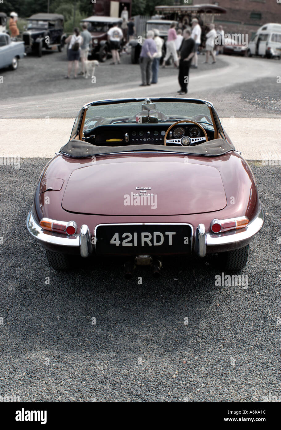 E type rear view hi-res stock photography and images - Alamy