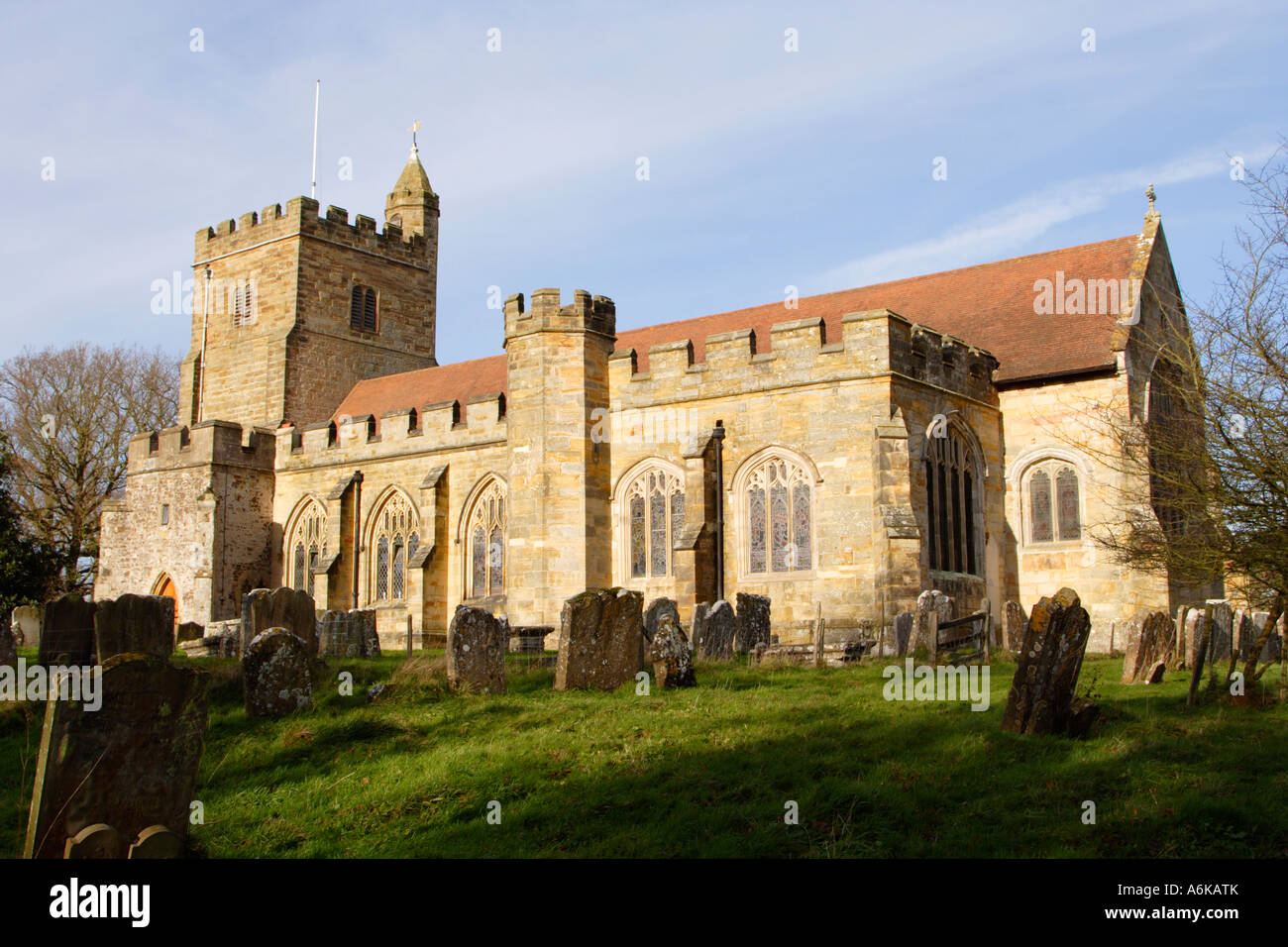 St dunstan’s church cranbrook hi-res stock photography and images - Alamy