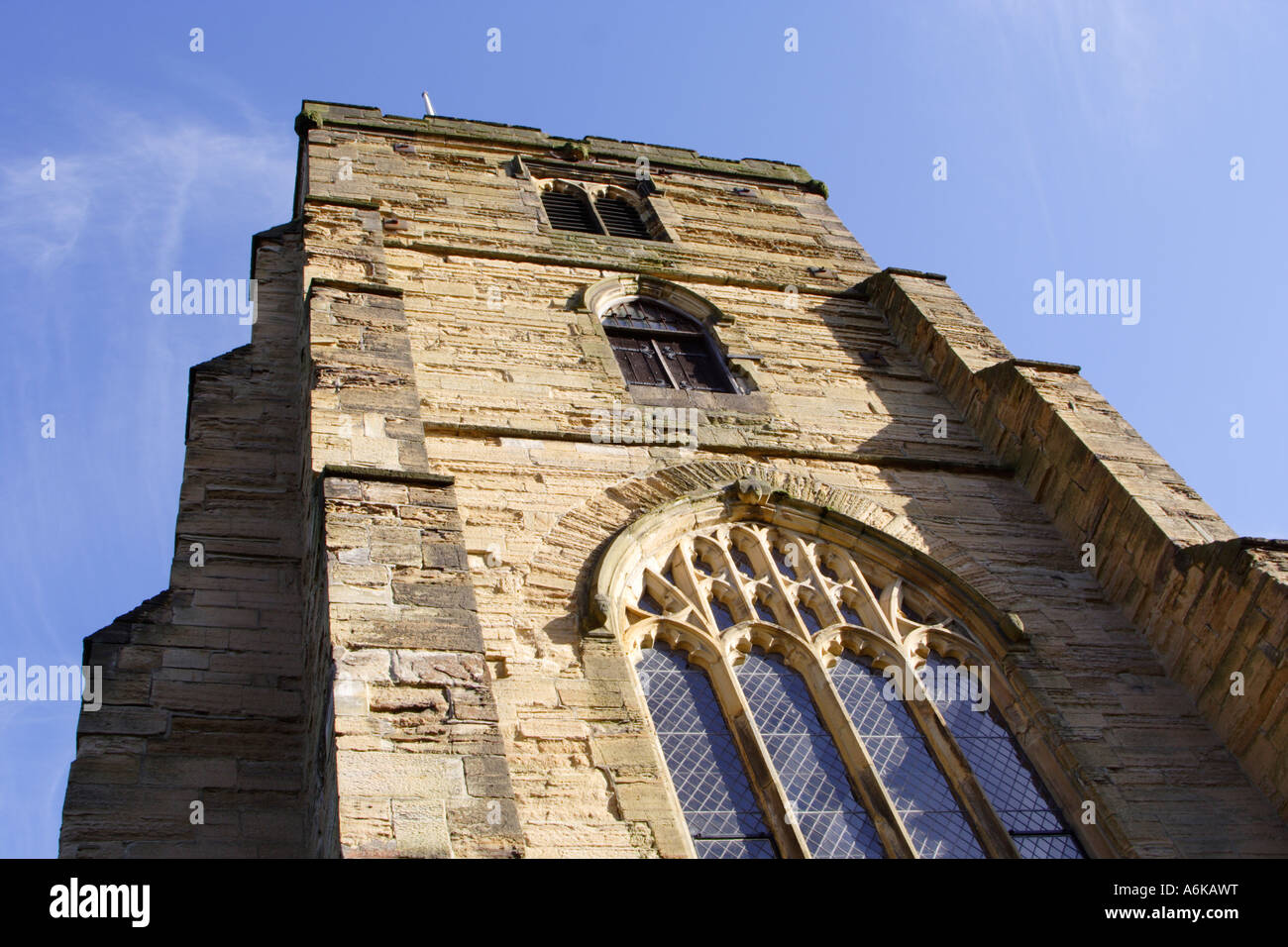 The church tower at st Dunstan’s at Cranbrook, Kent, UK Stock Photo - Alamy