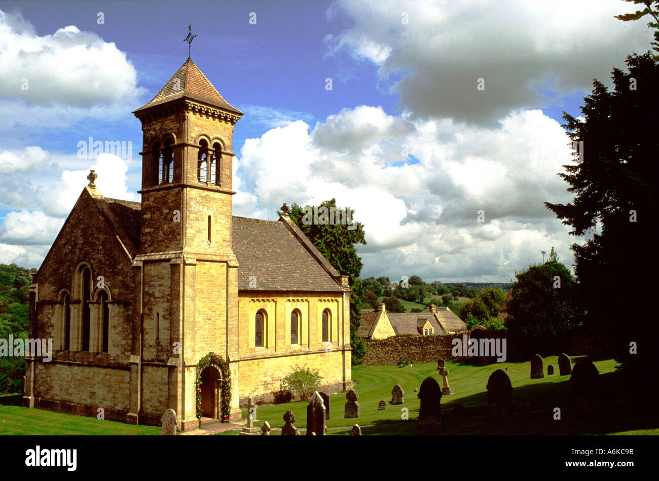 St Lukes Church Frampton Mansell Gloucestershire Stock Photo - Alamy