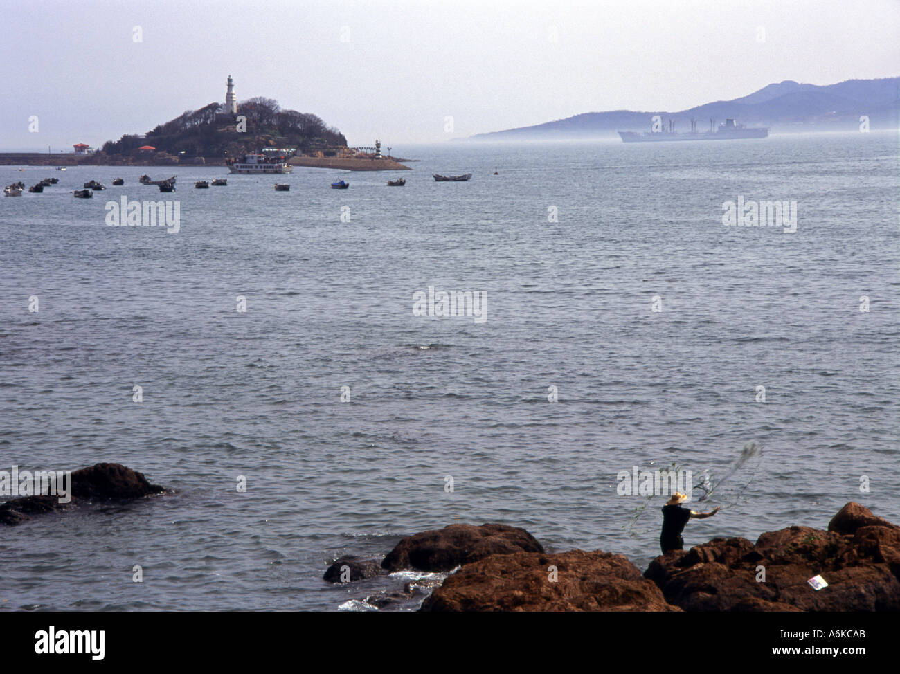 Little mark island lighthouse hi-res stock photography and images - Alamy