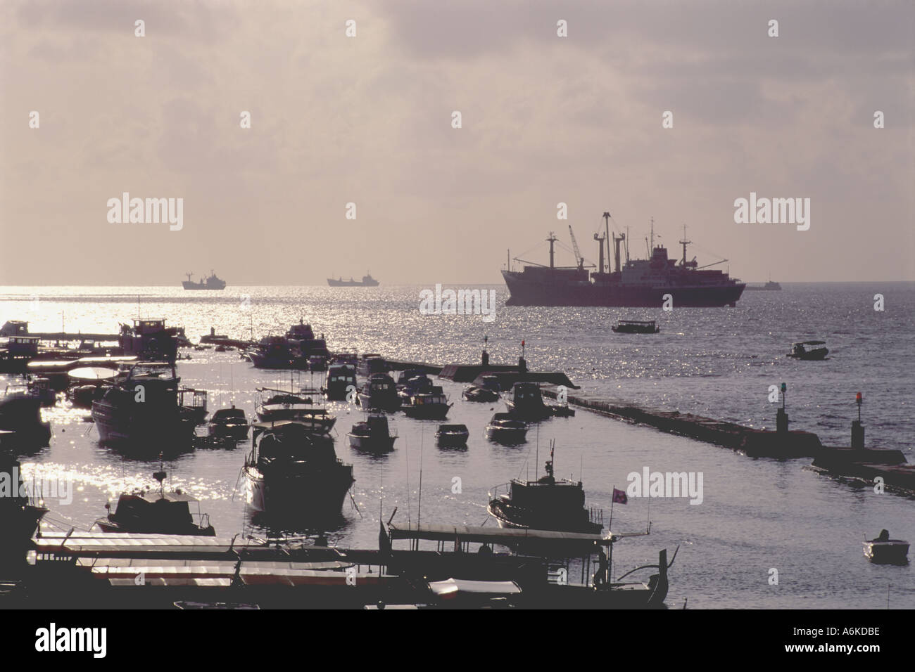 Asia Maldives Male Marina and port Stock Photo - Alamy