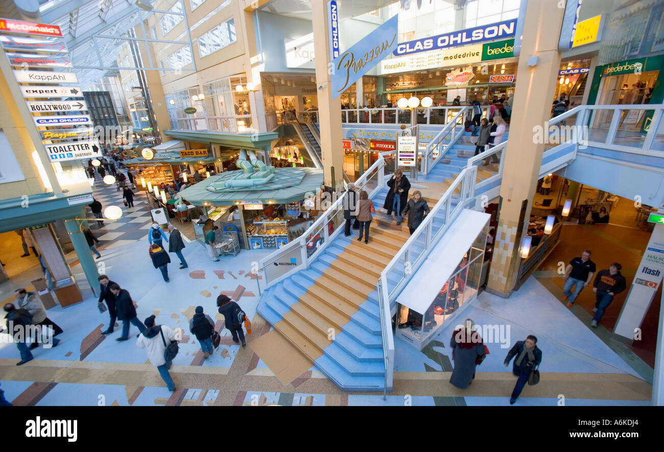 SWEDEN SOLNA SOLNA CENTRUM SHOPPING MALL Stock Photo - Alamy