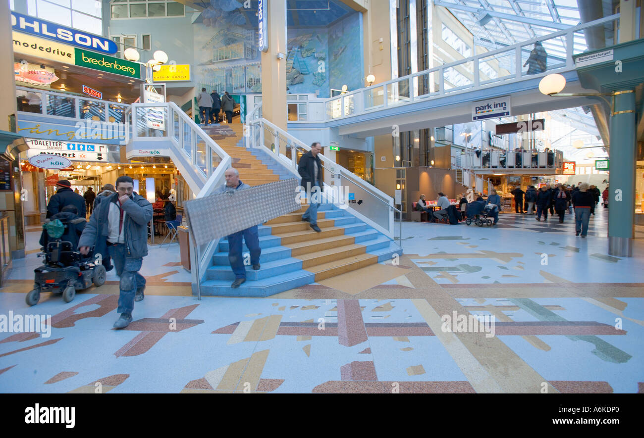 SWEDEN SOLNA SOLNA CENTRUM SHOPPING MALL Stock Photo - Alamy