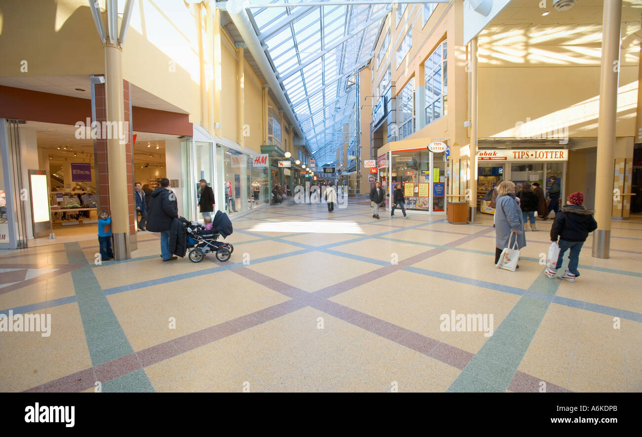 SWEDEN SOLNA SOLNA CENTRUM SHOPPING MALL Stock Photo - Alamy
