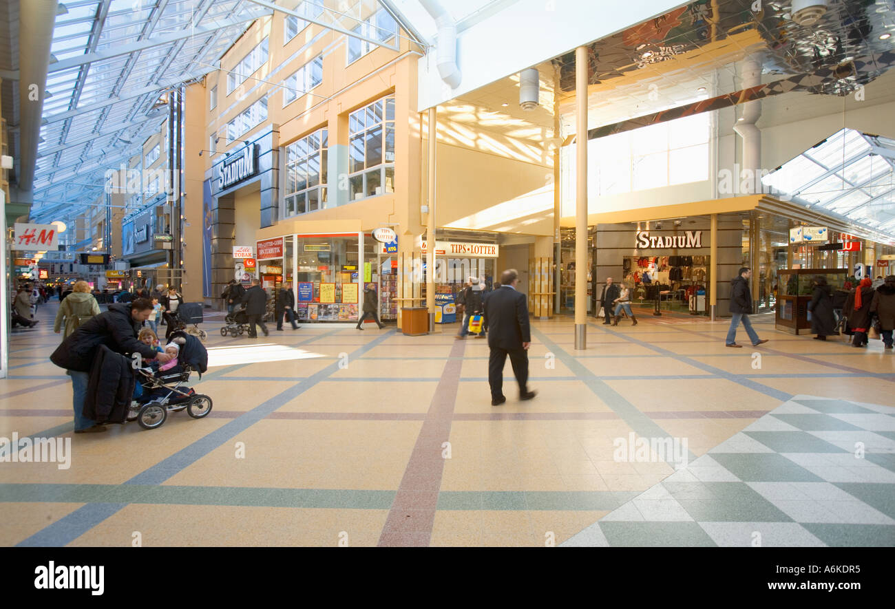 SWEDEN SOLNA SOLNA CENTRUM SHOPPING MALL Stock Photo - Alamy