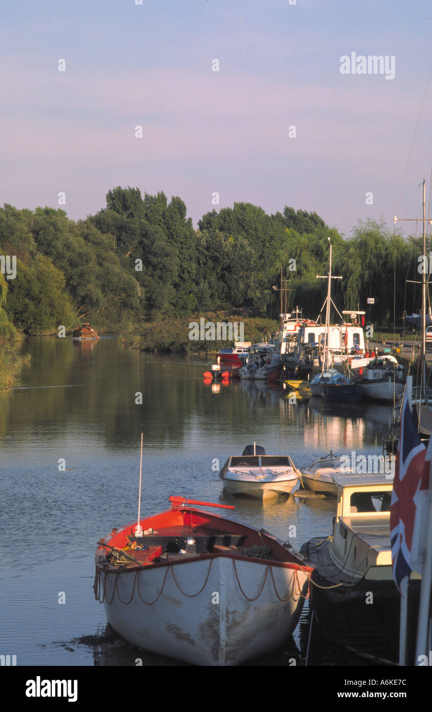 The River Stour at Sandwich Kent England Stock Photo - Alamy