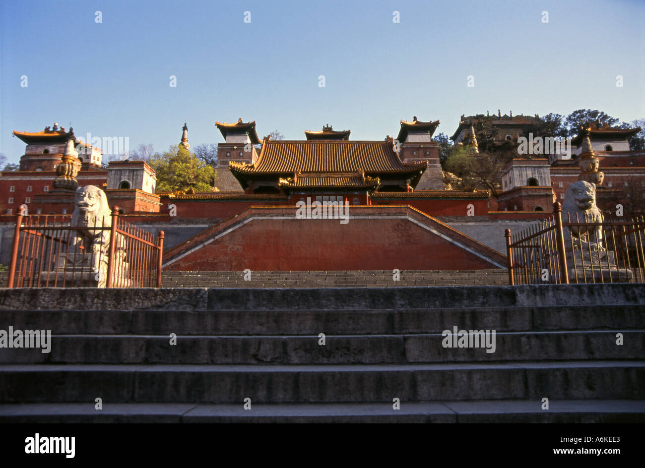 Lamaist pagodas Summer Palace UNESCO World Heritage Site Beijing Peking ...