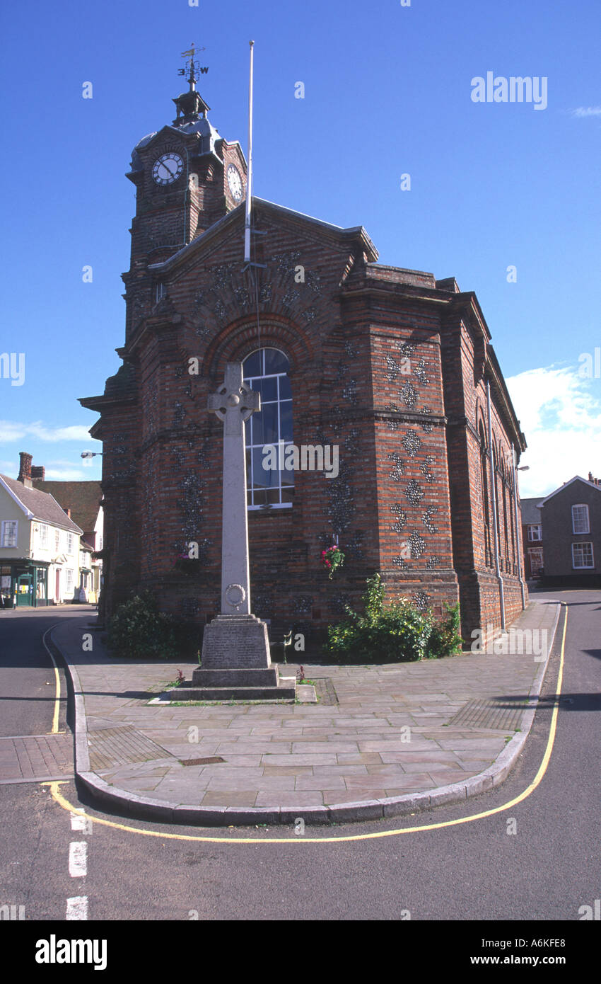 Town hall Eye Suffolk England Stock Photo - Alamy