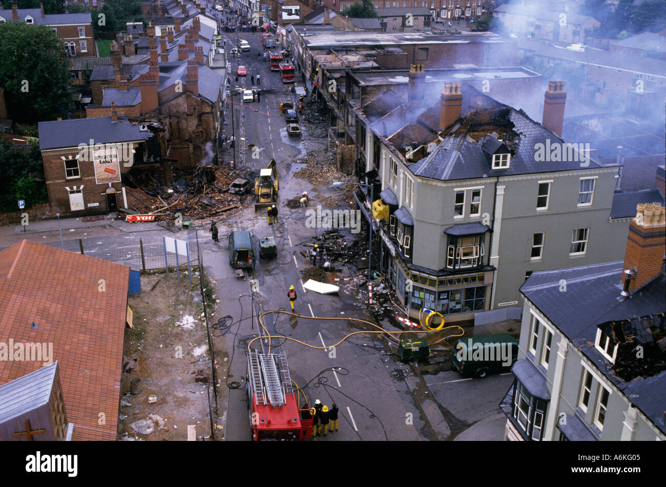 Handsworth Riots, Birmingham, England. 1985 The second Handsworth riots ...
