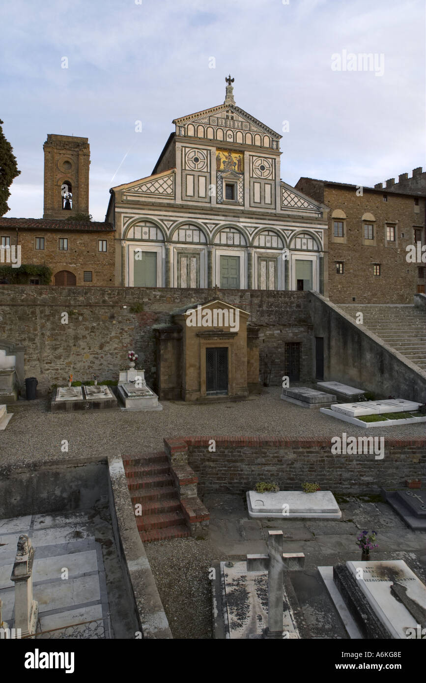 San Miniato al Monte Florence Stock Photo - Alamy