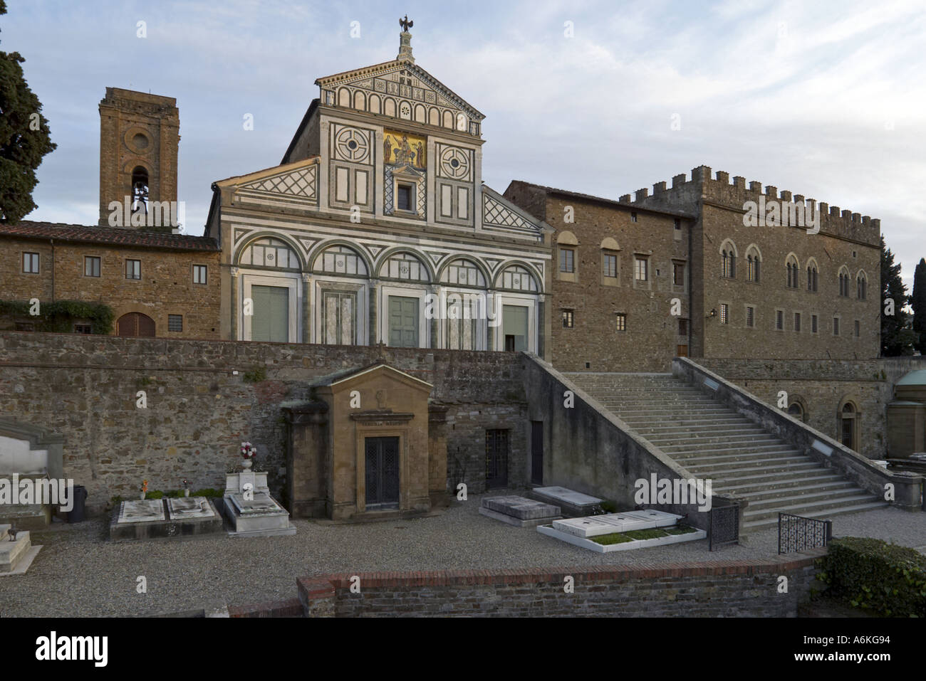 San Miniato al Monte Florence Stock Photo - Alamy