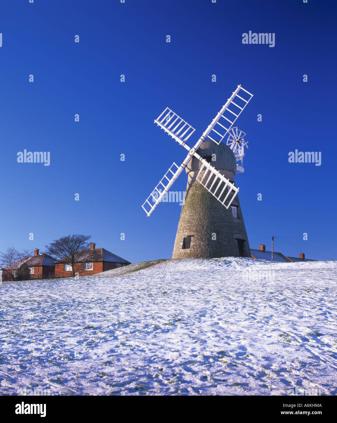 Windmill called Whitburn Mill South Tyneside Tyne & Wear England UK in ...